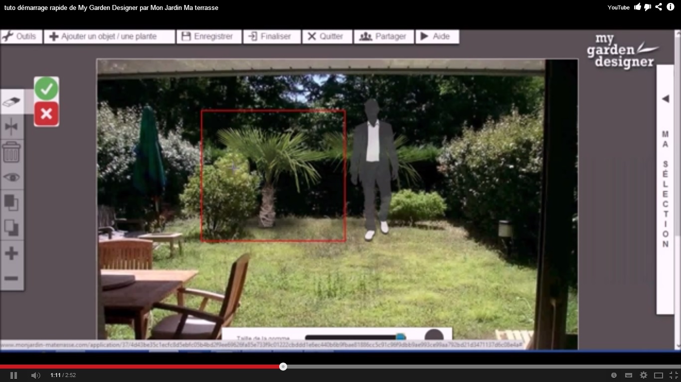 Tutoriel démarrage rapide de My Garden Designer - Mon Jardin Ma Terrasse